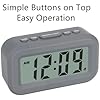 Amazon.com: FAMICOZY Small Digital Alarm Clock,Easy to Read,Simple ...