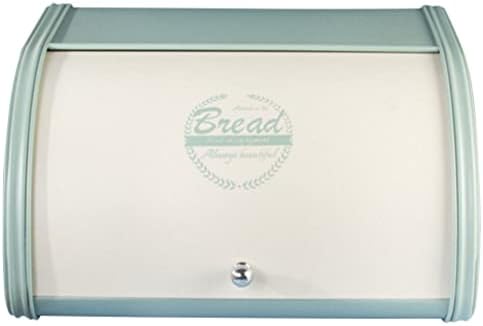 Amazon.com: Bread Bin Roll Top Bread Box Metal Bread Case Bread Storage ...