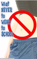 Poster #204 School Dress Code Posters for Classrooms, Schools : Amazon ...