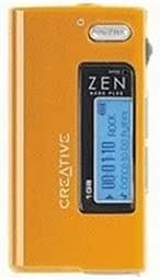 Amazon.com: Creative Zen Nano Plus 1 GB MP3 Player Orange : Electronics