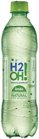 H2Oh Refrigerante H2Oh Limão Garrafa 500Ml : Amazon.com.br: Alimentos e ...