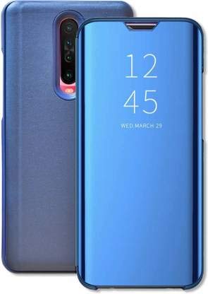 SKIN WORLD Poco X2 Back Cover CASE (Mirror, Blue) : Amazon.in: Electronics