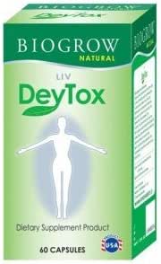 Amazon.com: Biogrow Liv Deytox 60 Capsules. : Everything Else