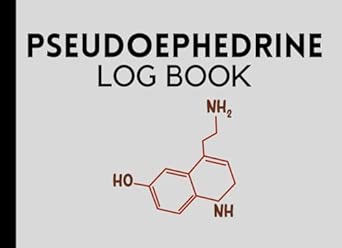 Pseudoephedrine Log Book: Cute Logbook Gift for Pharmacists and ...