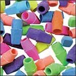 Office Depot Value™ Eraser Caps, Assorted Colors, Pack of 72 : Amazon ...