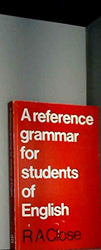 Amazon.com: A reference grammar for students of English: 9780582522770 ...