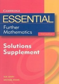 Amazon.com: Essential Further Mathematics Third Edition Solutions ...