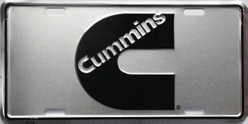 Amazon.com: Diesel Power Plus Cummins License Plate Smooth Tag Truck ...