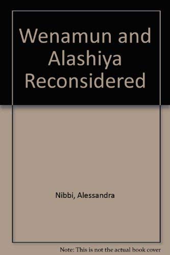 Buy Wenamun and Alashiya Reconsidered Book Online at Low Prices in ...