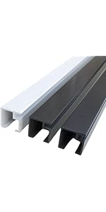 Mini Track Porch Screening System - 96-in DIY Screened in Porch Kit for ...