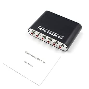 Digital Audio Decoder, 5.1 Channel Digital Audio Decoder Converter Dts ...