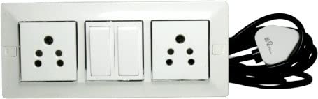 Buy JELECTRICLAS Modular Extension Board with 15 Meter Long Wire with 2 ...