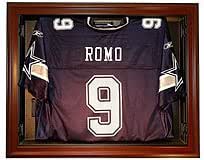 Amazon.com : NFL Jersey Display Case: Mahogany : Sports Related Display ...