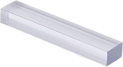 Amazon.com: CRL 3/8" x 1/4" x 2" Clear Plastic Setting Blocks - 100 ...