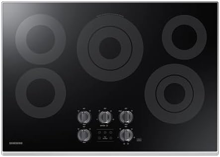 Amazon.com: SAMSUNG 30" Built In Smart Electric Cooktop with 5 Elements ...
