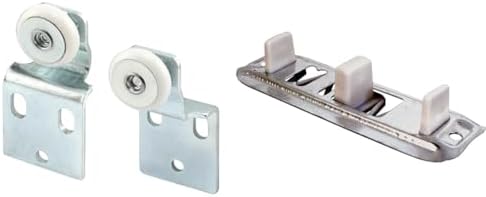 Amazon.com: Prime-Line Sliding Closet Door Roller Kit, Floor Guides - 3 ...