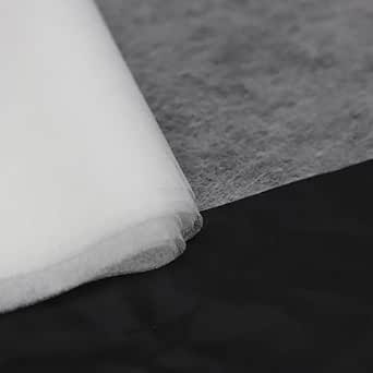 Amazon.com: Transparia 19.69in x 6yd Double Sided Fusible Web, Light ...