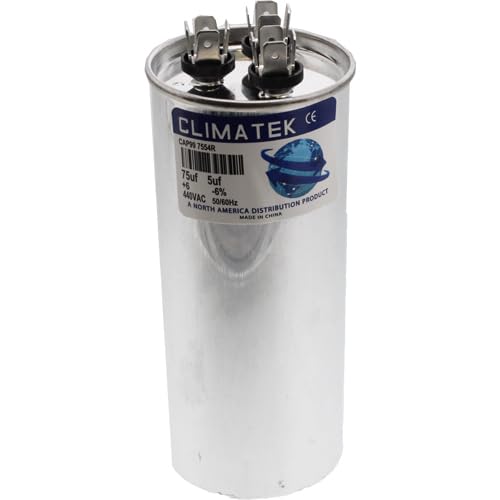 ClimaTek Dual Run Capacitor 35/5 Uf MFD 370 440 Volt VAC, 44% OFF