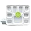Amazon.com: three leaf 5 COMPARTMENT MEAL TRAY WITH LID SET, 25 SETS ...
