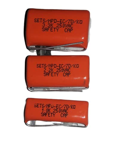 Fan regulator capacitor 5step(pack of 200pcs) 105K/250V,225K/250V ...