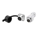 ・ブランド:Aexit・製造元:Aexit・モデル:modle・製造元/メーカー部品番号:f190412ae105705・材質：ゴム、アルミ合金、純重量：37g、パッケージ内容：1セットxオス/メスの航空コネクター、いくつかの取り付け部品・...