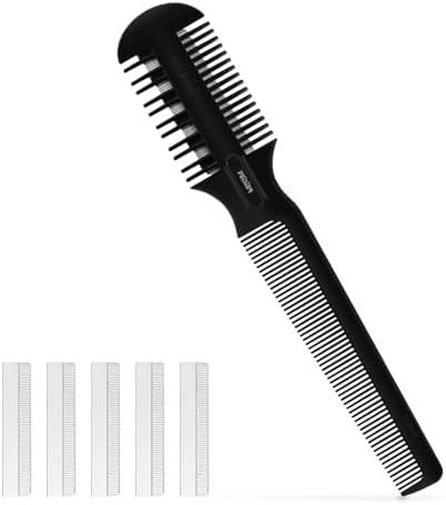Amazon.com : Facón Professional Hair Razor Comb Cutting Styling ...