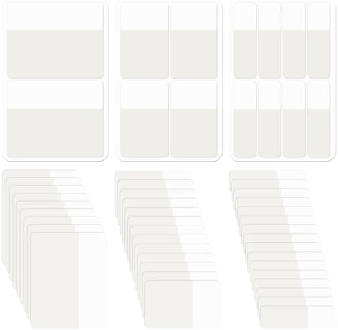 Amazon.com : 280 Pcs Clear Sticky Notes For Books 3 Size Sticky Divider ...