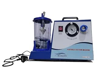MEDIGUARD Surgical Portable Phlegm Suction Machine with Unbreakable ...