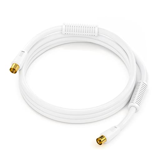 Perfect TV Cable, Aerial Cable, Coaxial Cable, IEC Male to IEC Female ...