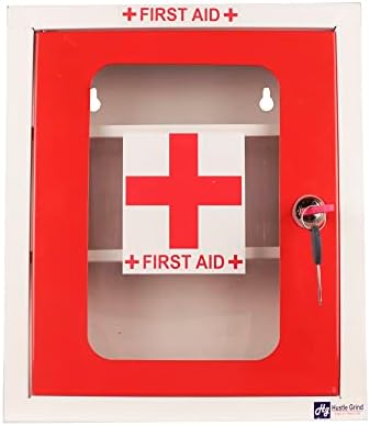 LEPOSE Plastic Wall Mountable First Aid Box/Emergency Medical Kit/First ...