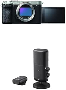 Amazon.com: Bundle of Sony Alpha 7C II Full-Frame Interchangeable Lens Camera - Silver + Sony ...