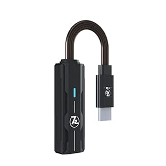 7HZ Sevenhertz 71 Type C Male to 3.5mm Female Portable DAC & Amp ...