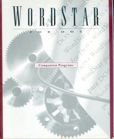 WordStar for Dos: Companion Programs: Anonymous: Amazon.com: Books