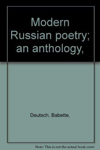 Amazon.com: Modern Russian poetry; an anthology,: 9780742640979 ...