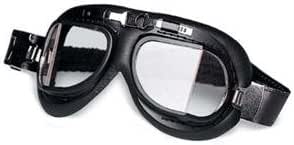 Amazon | Emgo Aviator goggles-本革 | Emgo | ゴーグル