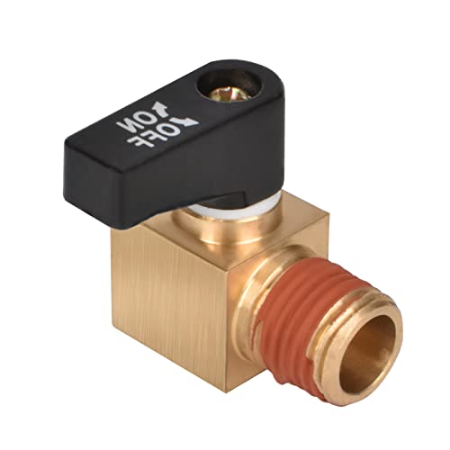 Snapklik.com : 1 Piece Air Compressor Valve NPT Male X NPT Female Ball ...