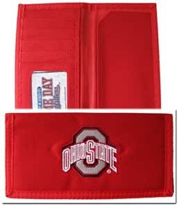 Amazon.com : NCAA Ohio State Buckeyes Ladies Wallet with Checkbook ...