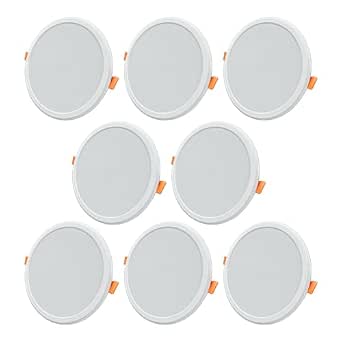 Aster Lite 20-Watts Slim Round LED Panel/Recessed Ceiling Light (Warm ...