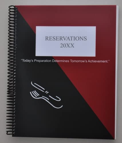 2026 Restaurant Reservation Book, 365 pages dated reso book for table ...