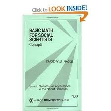 Basic Math for Social Scientists byHagle: Hagle: Amazon.com: Books