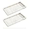 Amazon.com: DNC Bathroom Vanity Tray for Counter, 2PC 11.8" Silicone ...