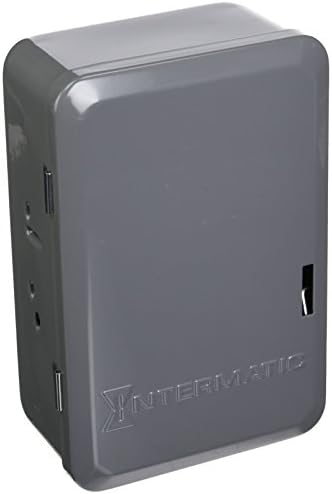 Intermatic T102 208-277-Volt SPST 24 Hour Mechanical Time Switch, Color ...