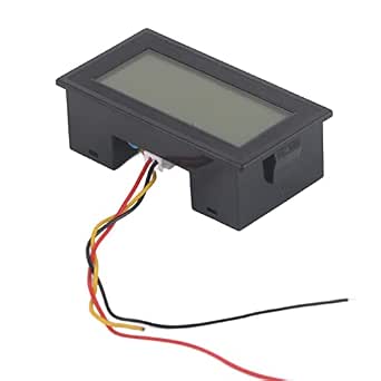 LCD DC Voltmeter,YB5135D Digital Three Wire Voltage Meter Monitor ...