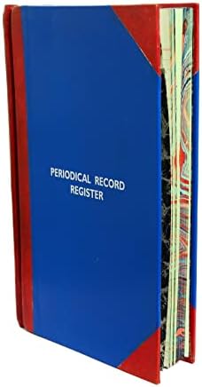 STANDARD Library Periodical Record Register-200 Leaves, Half Leather ...