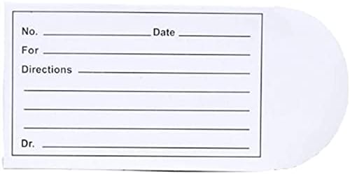 Amazon.com: Comfort Moisture Seal Printed Pill envelopes Great for ...