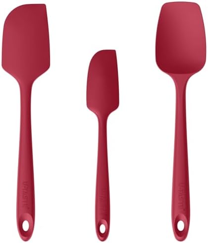 Amazon.com: High Heat Resistant Silicone Spatula: U-Taste 600ºF Hot ...
