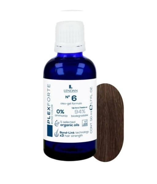 Lendan Plex Forte Bond Color 1.7 fl.oz - Professional Hair Dye with ...