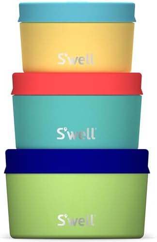 Amazon.com: S'well Stainless Steel Food Canister Set Of Three, 10oz ...