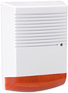 Flasher LED White or Blue PCB with Battery Box for Dummy Alarm Siren ...