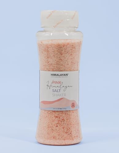 Amazon.com : Himalayan Secrets® 17.6oz (500g) Pink Salt Shaker | Easy ...